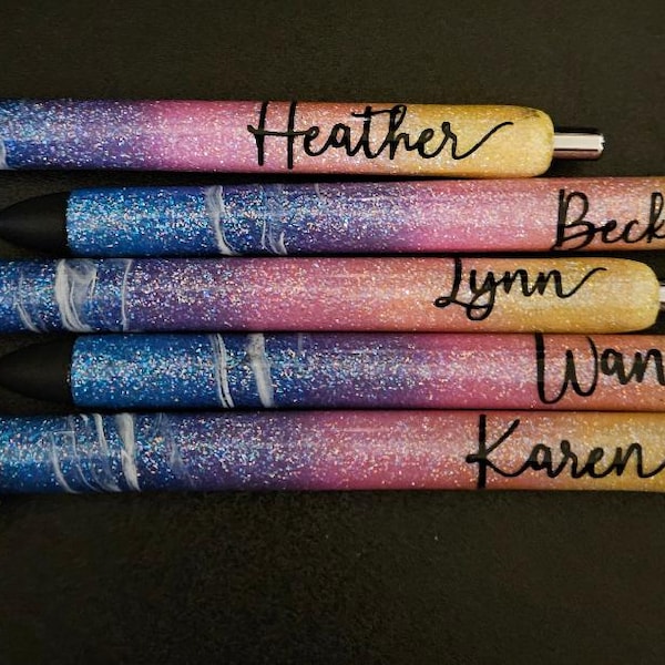 Glitter Syringe Pens, Nurse, Doctor, Phlebotomist, Dentist, Biohazard ...