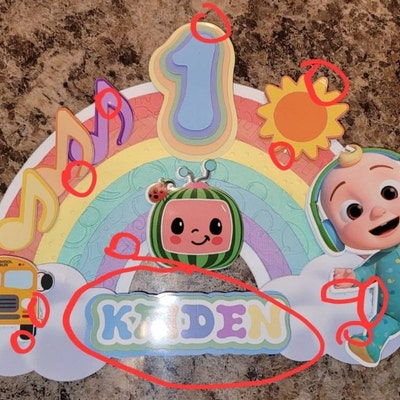 Ms Rachel Custom Herbie , Georgie Cupcake Toppers / Custom Cupcake ...