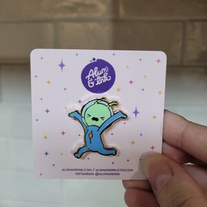 Running Chibi Chinchilla Enamel Pin - Etsy