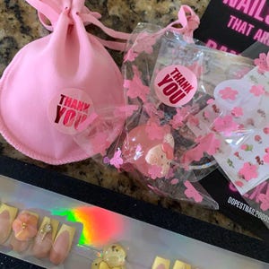 Cherry Colita 3D Cherry Tiger Print Aura Design Press Ons - Etsy