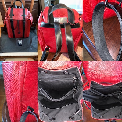 DIAMONDS CONVERTIBLE XL Genuine Leather Pouch, Quilted Elegant Shoulder ...