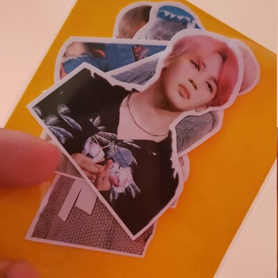 10pc BTS Jimin Stickers - Etsy