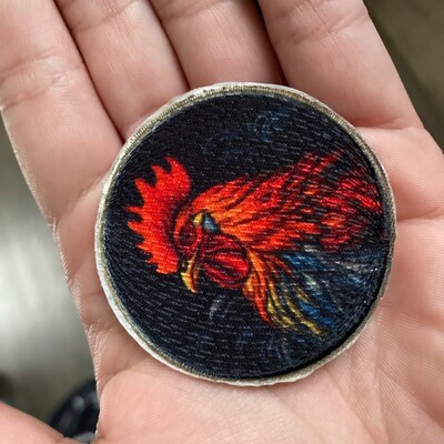 Nile Crocodile Patch Iron-on/sew-on Applique for Vest Jacket Bag ...