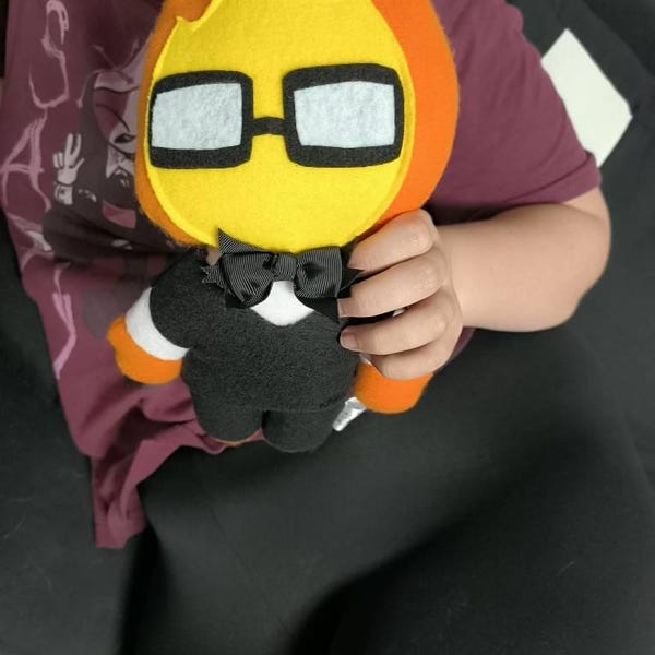 Deltarune Kris Plush, Unofficial, Indie Video Game Pillow, Handmade - Etsy