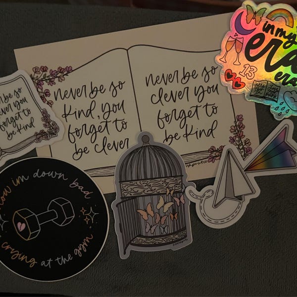 HOLOGRAPHIC STAR Sticker, Bestie Gift, Stanley Decal, Kindle Sticker ...