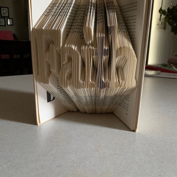 FAITH Book Folding Pattern — 228 Folds (456 Numbered Pages). PDF ...
