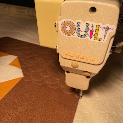 QUILT Sewing Sticker Decal - Etsy