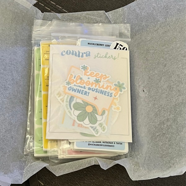 Happy Mail With Smiley Face Circle Label | Thermal Sticker Labels for ...