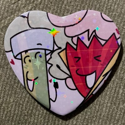 TWO TPOT Bfdi Holographic Sticker - Etsy