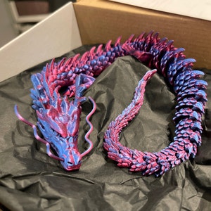 Articulated Winged Rose Dragon. High Quality 3D Printed Fidget - Etsy