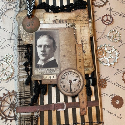 Grungy Tags, Vintage Tags, Tag Set, Set of 6 Vintage Grunge Tags 2.5x5 ...