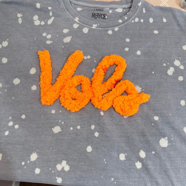 Cursive Yarn Embroidery Font - Machine Embroidery Font for Chenille ...