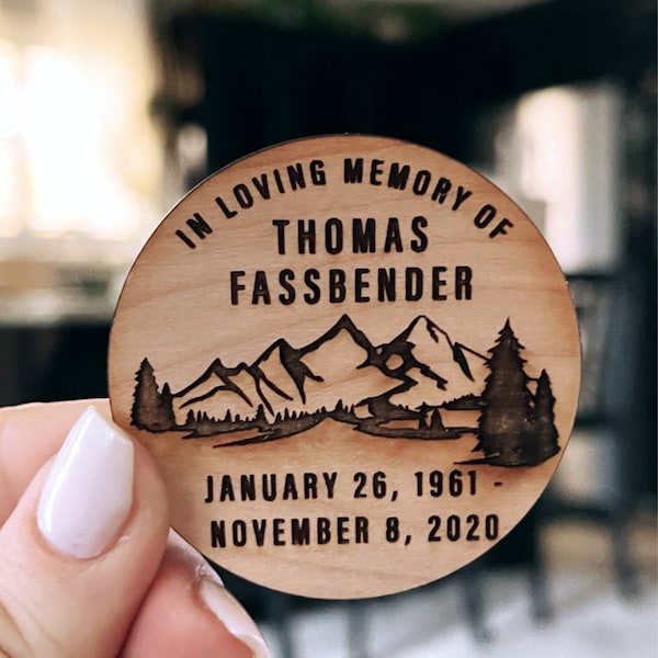 In Memory of Funeral Tokens, Funeral Giveaways, Memorial Service ...