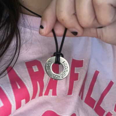 Personalized Hand Stamped Washer Travel Tokens - Etsy