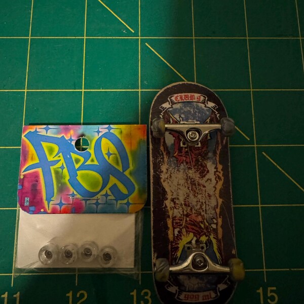 Fingerbomb Sk8boards Complete Custom Retro Style Fingerboard (BF) - Etsy