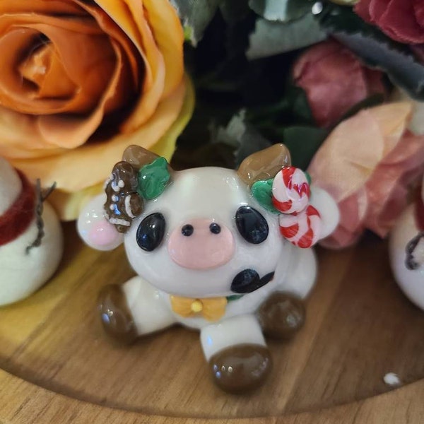 Sad Sprout Panda Polymer Clay Figurine//sculpture//desk Buddy - Etsy
