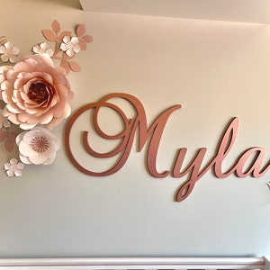 Wall Name Wooden Name Kids Wall Letters Children's Name - Etsy