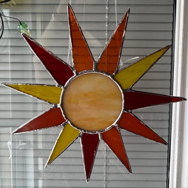 Pre-cut Stained Glass 7 Raindrop Kit - Etsy