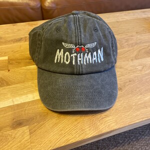 Mothman Embroidered Logo Cap - Etsy
