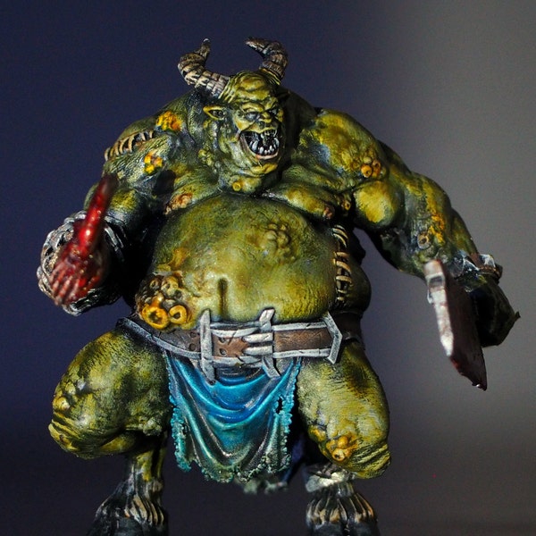Chaos Daemon Miniatures - Flesh of Gods | Demon of Nurgle Model ...