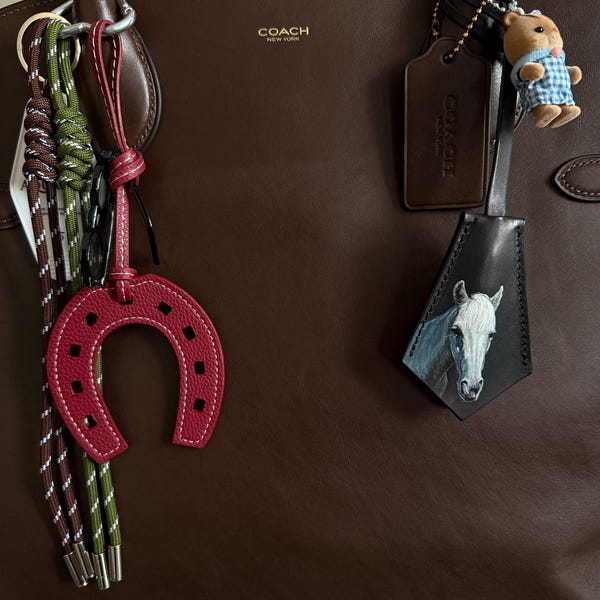 Colorful Rope Keychain Charm Set, Cute Beaded Rope Bag Charm, Rope ...