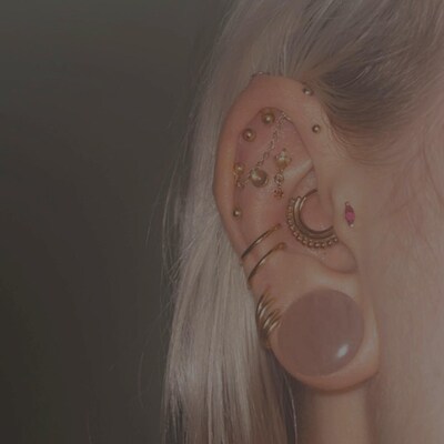 316L Surgical Steel Push Pin Replacement Flat Backing, Flat Back ...