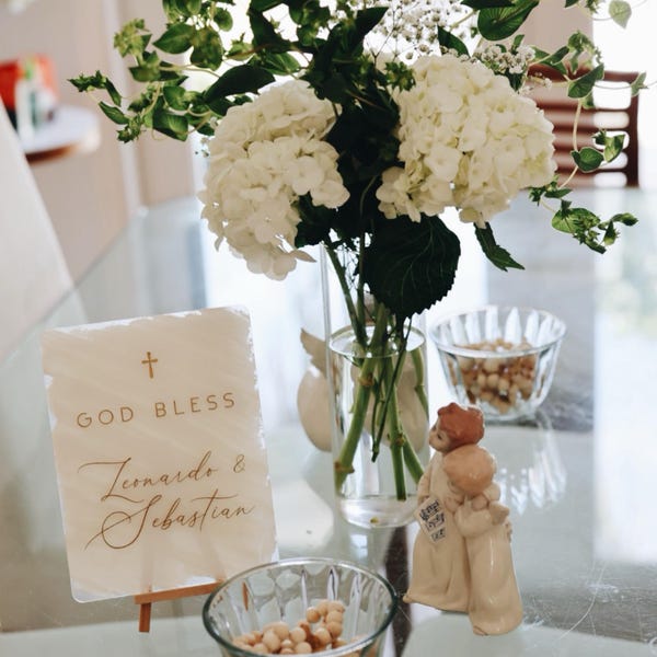 God Bless Acrylic Sign - Etsy