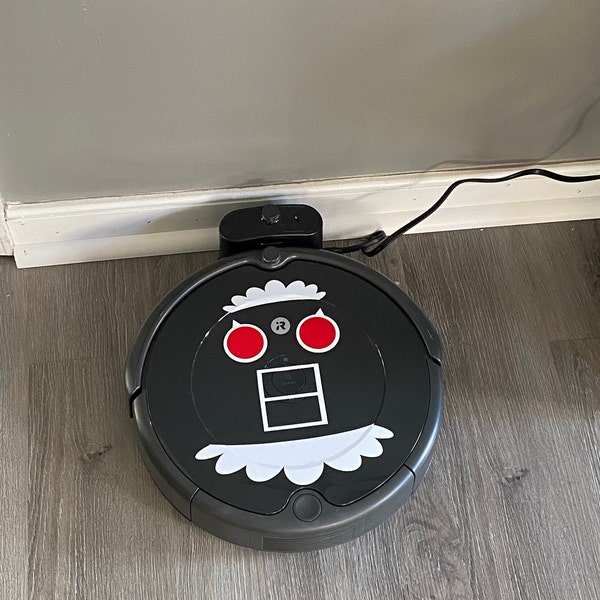 The Original Rosie the Robot Face Decals for Your Robotic Floor Vacuum ...