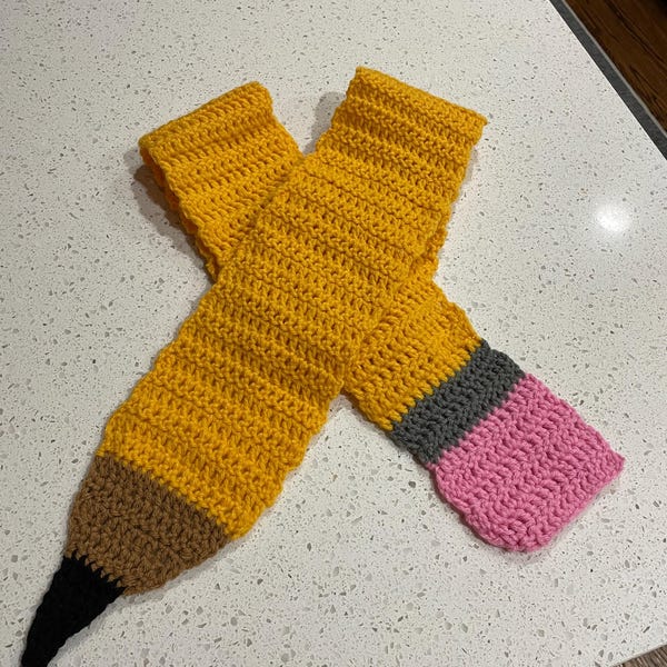 OFFICER Crochet Police Car Scarf Pattern PDF PATTERN - Etsy