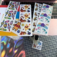 Olie Billy Bevel & Spot Mylar Sandylion Stickers 1 Square - Etsy Canada