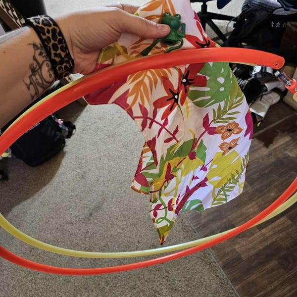UV Crystal Clear Polypro Hula Hoop - Etsy