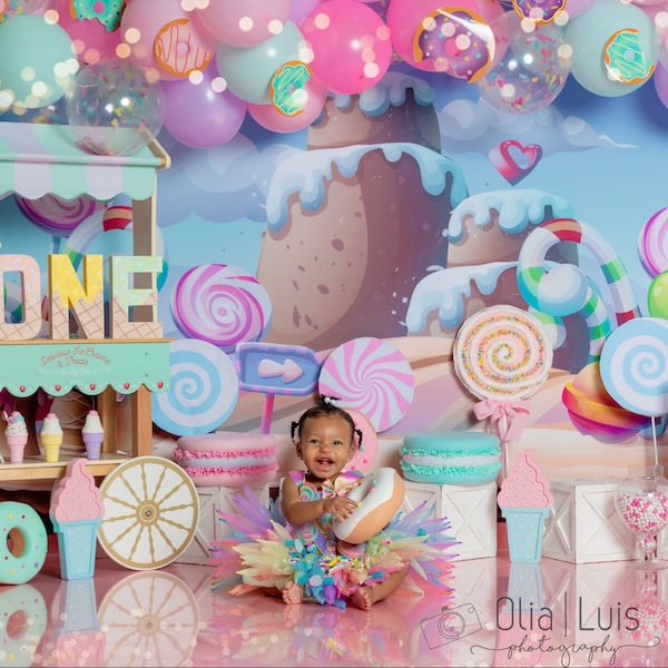 Giant Chocolate Bar Prop Candyland Centerpieces Candyland Party Decor ...
