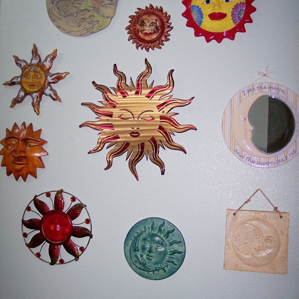 Sun in Splendor Metal Wall Art: Southwest Decor - Etsy