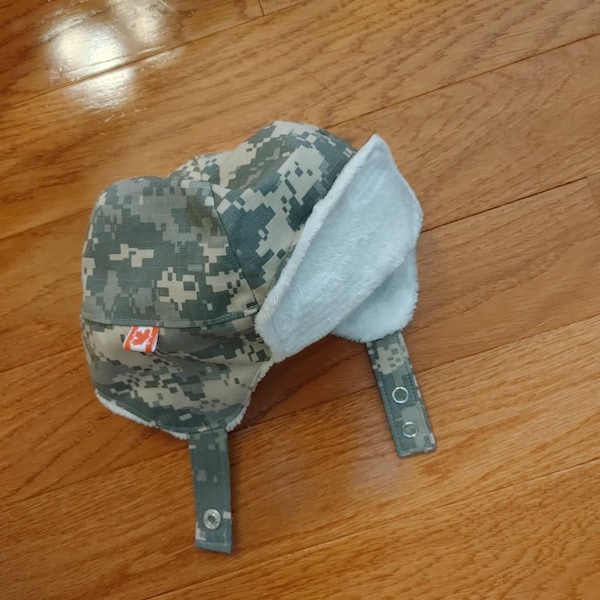 Aviator Hat PDF Sewing Pattern: Winter Hat PDF Pattern, Aviator Hat PDF ...