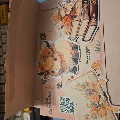 Pink Lady Slipper Sticker, Flower Sicker, Stickers for Hydroflask, Die ...