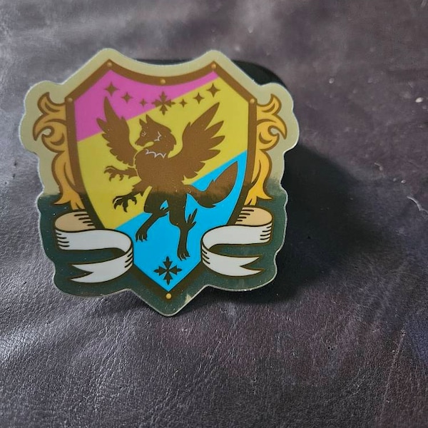 Demisexual Zburator Pride Flag Heraldry Enamel Pin - Etsy