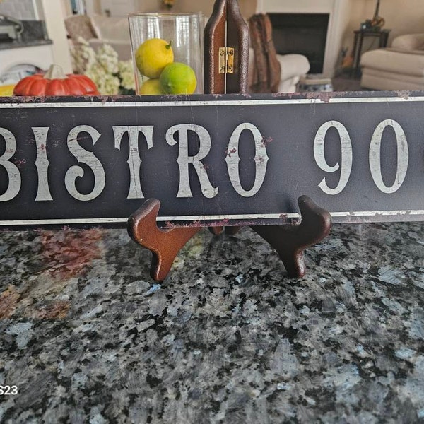 Custom Bistro Sign - Bistro Cafe Sign - Vintage Style Sign - Bistro ...
