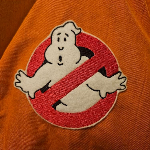Ghostbusters Cartoon Logo Patch Embroidered Iron on Patch RGB Flight ...
