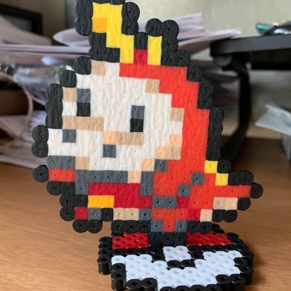 Final Fantasy IX: Perler Bead Sprites - Zidane, Garnet, Vivi, Steiner ...