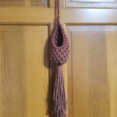 DIY MACRAME POD Pattern, Pdf Instructions Learn to Macrame, Air Plant ...