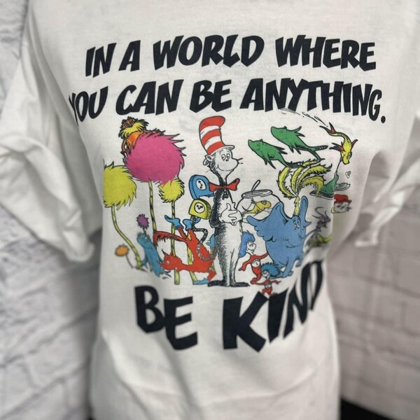 In a World Where You Can Be Anything Be Kind-png File for Sublimation ...