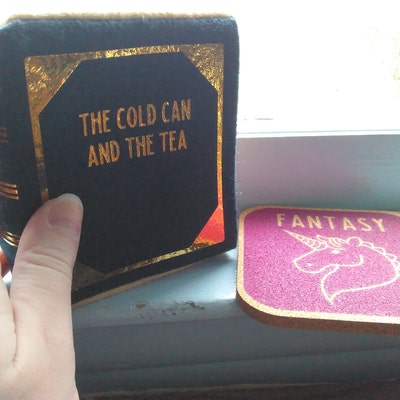 Library Genre Coasters Set of 6 / Librarian / Librarian Gift / Book ...