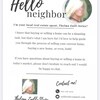 Hello Neighbor Marketing Letter for Realtors and Lenders Real Estate ...