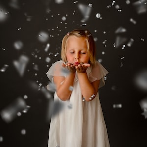 Pink Confetti PNG Photoshop Overlays - Etsy