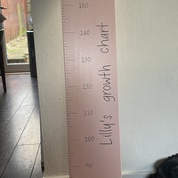 Personalised Height Chart - a Great Way to Record the Growth of Your ...