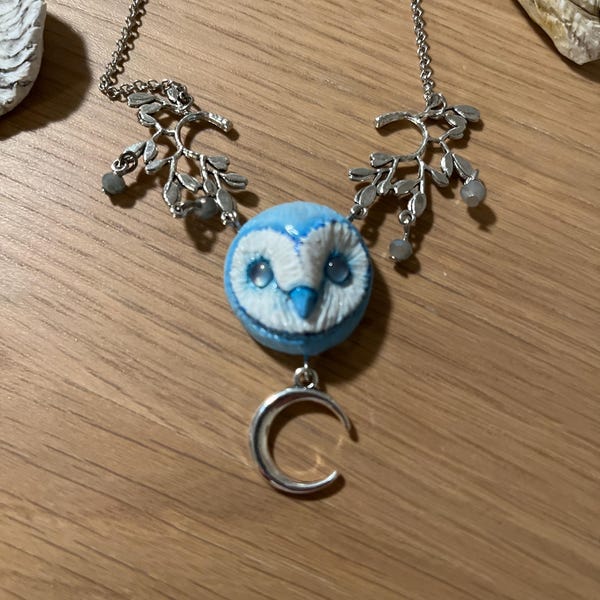 White Fox Necklace, Kitsune Fox Jewelry, Nine-tailed Fox Charm, Kitsune ...