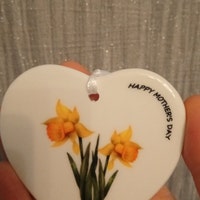 Personalised Birthday Gift for Her March Birth Flower March Birthday ...