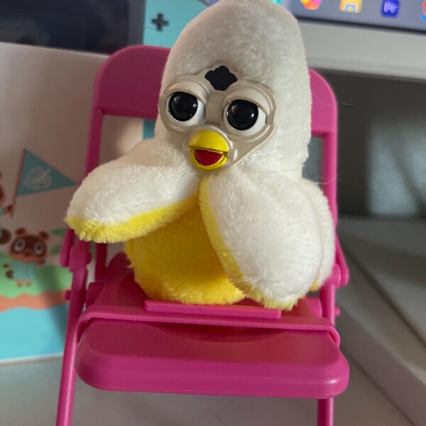 Glitter Vinyl Sticker | Furby-inspired Oddbody | Custom OOAK Design ...