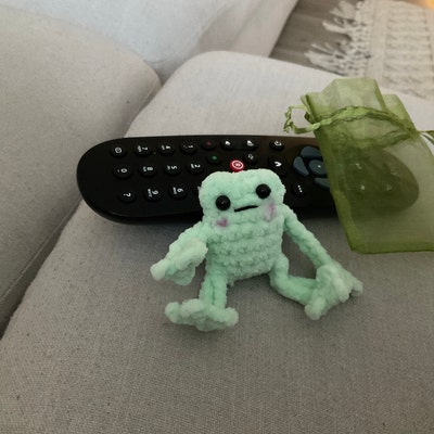 Crochet Fluffy Worry Worm Plush Anxiety Toy - Etsy