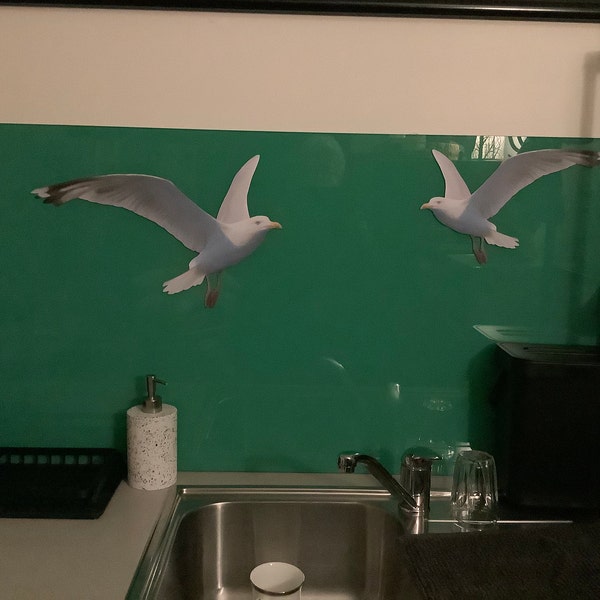 Crow Decal, Flying Raven Vinyl Decal, Bird Lover Gift, Illustrated ...